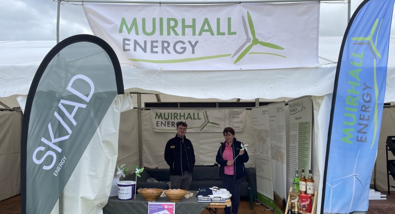 Muirhall Energy attend the Scottish Game Fair